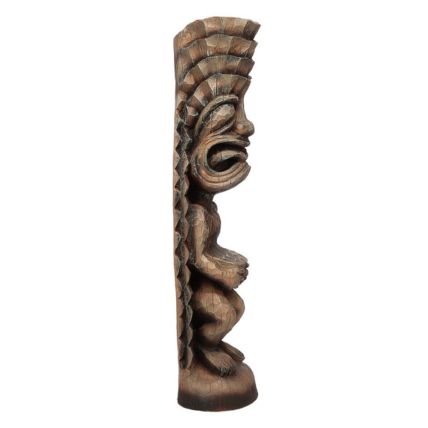 Design Toscano Tiki God of The Luau Statue & Reviews | Wayfair