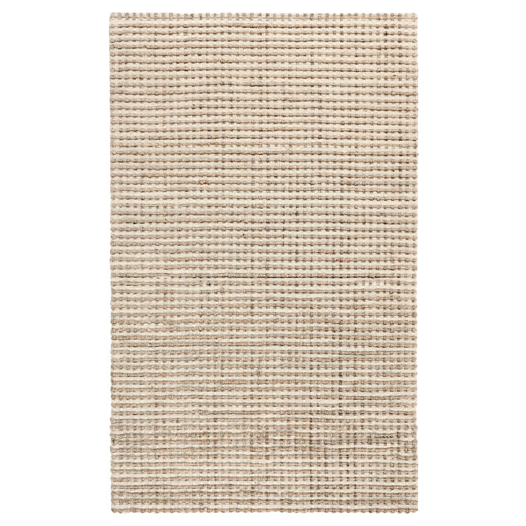 Villa by Classic Home Huntington 5'x8' Handwoven Jute Sustainable Ivory ...