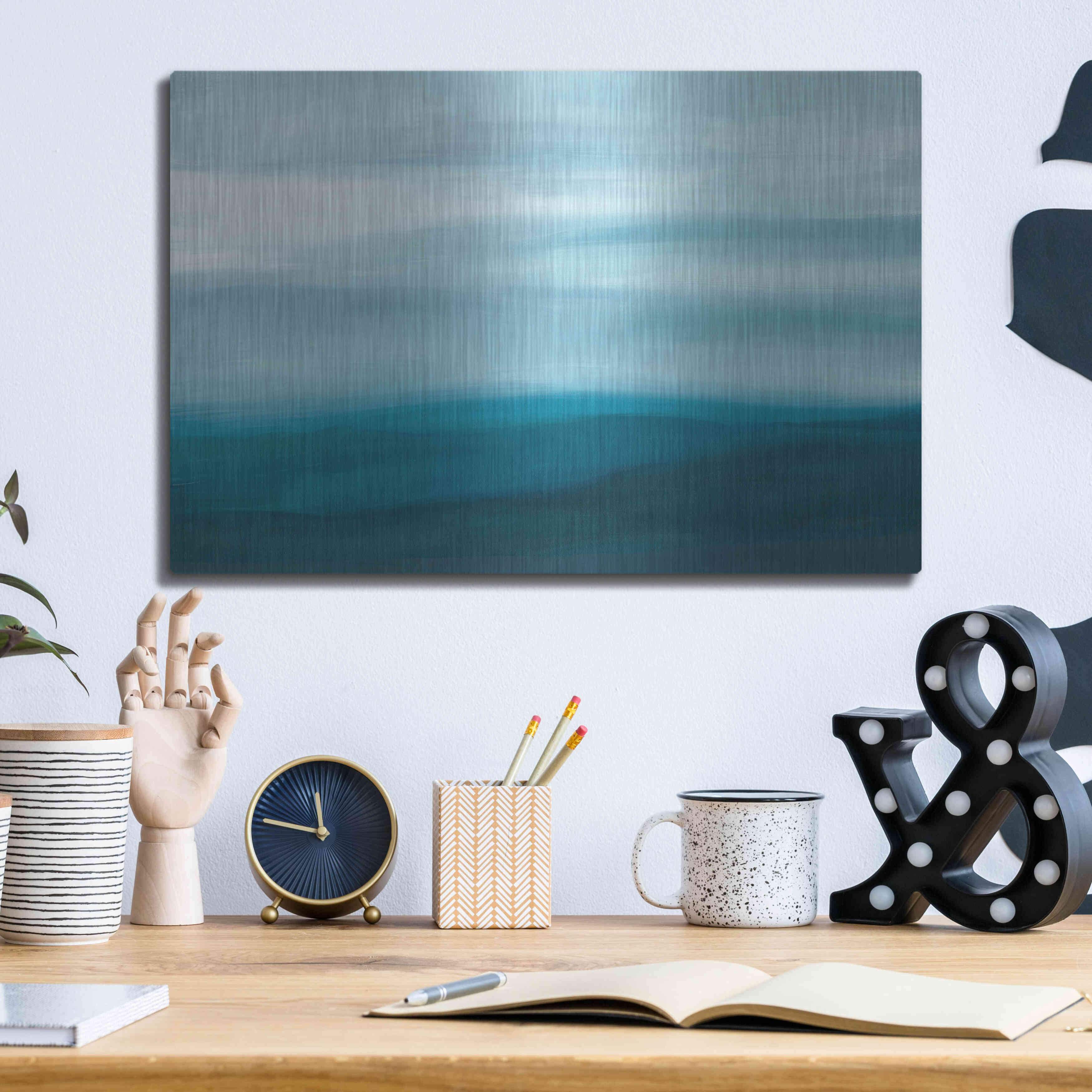 Orren Ellis 'Moodscapes II' by Ethan Harper Metal Wall Art | Wayfair