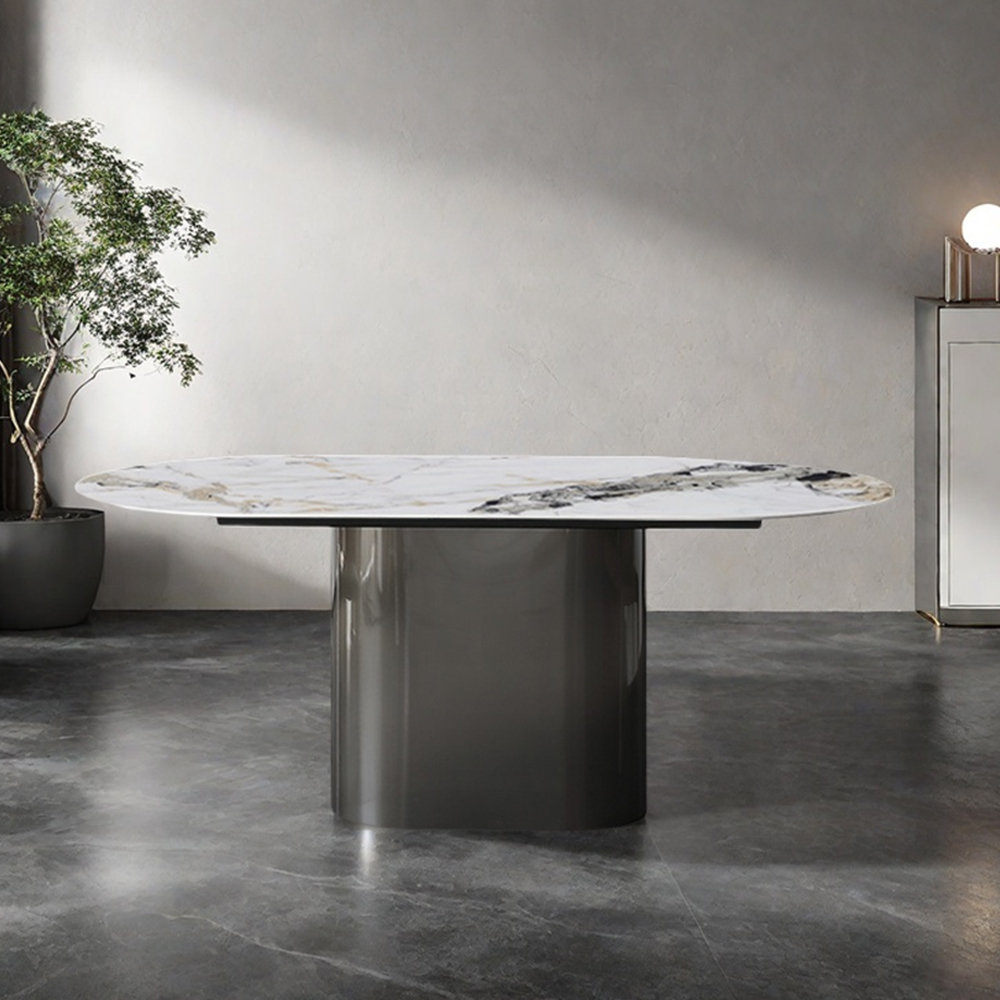 Orren Ellis Italian style modern oval dining table - Wayfair Canada