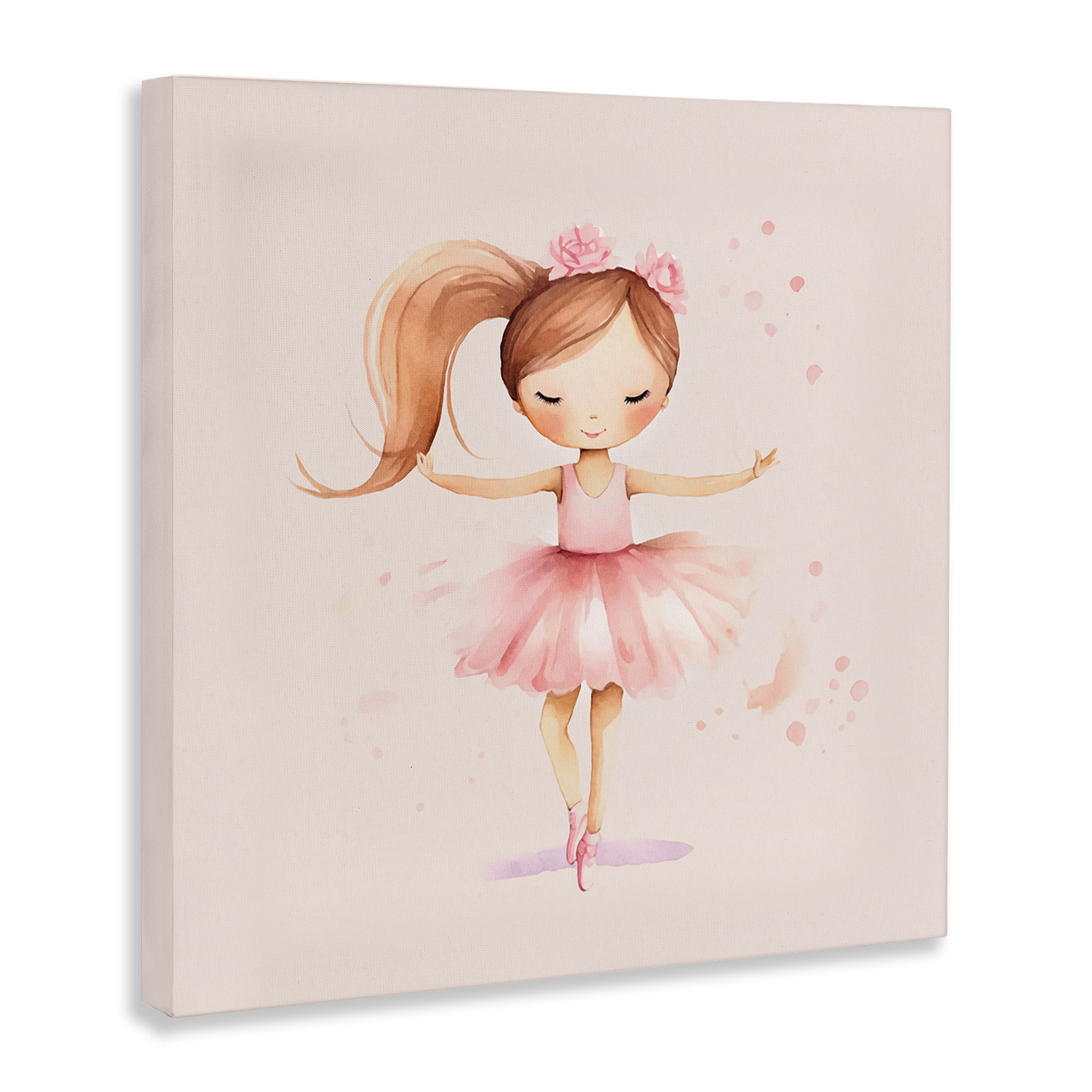 Winston Porter Little Dancer Girl Canvas Wall Art by Andrea Haase ...