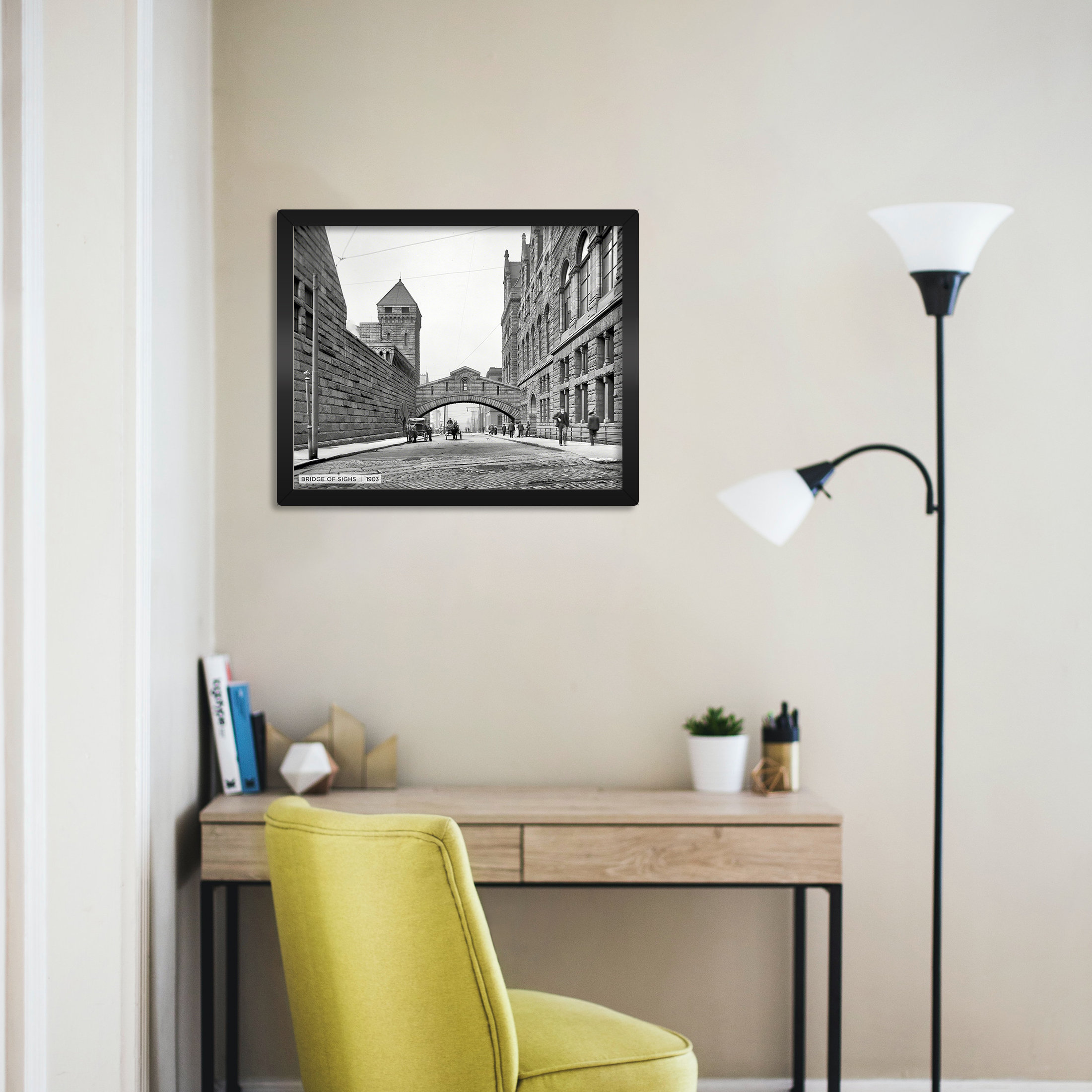 Winston Porter Bridge Of Sighs 1903 Framed On Canvas Print | Wayfair