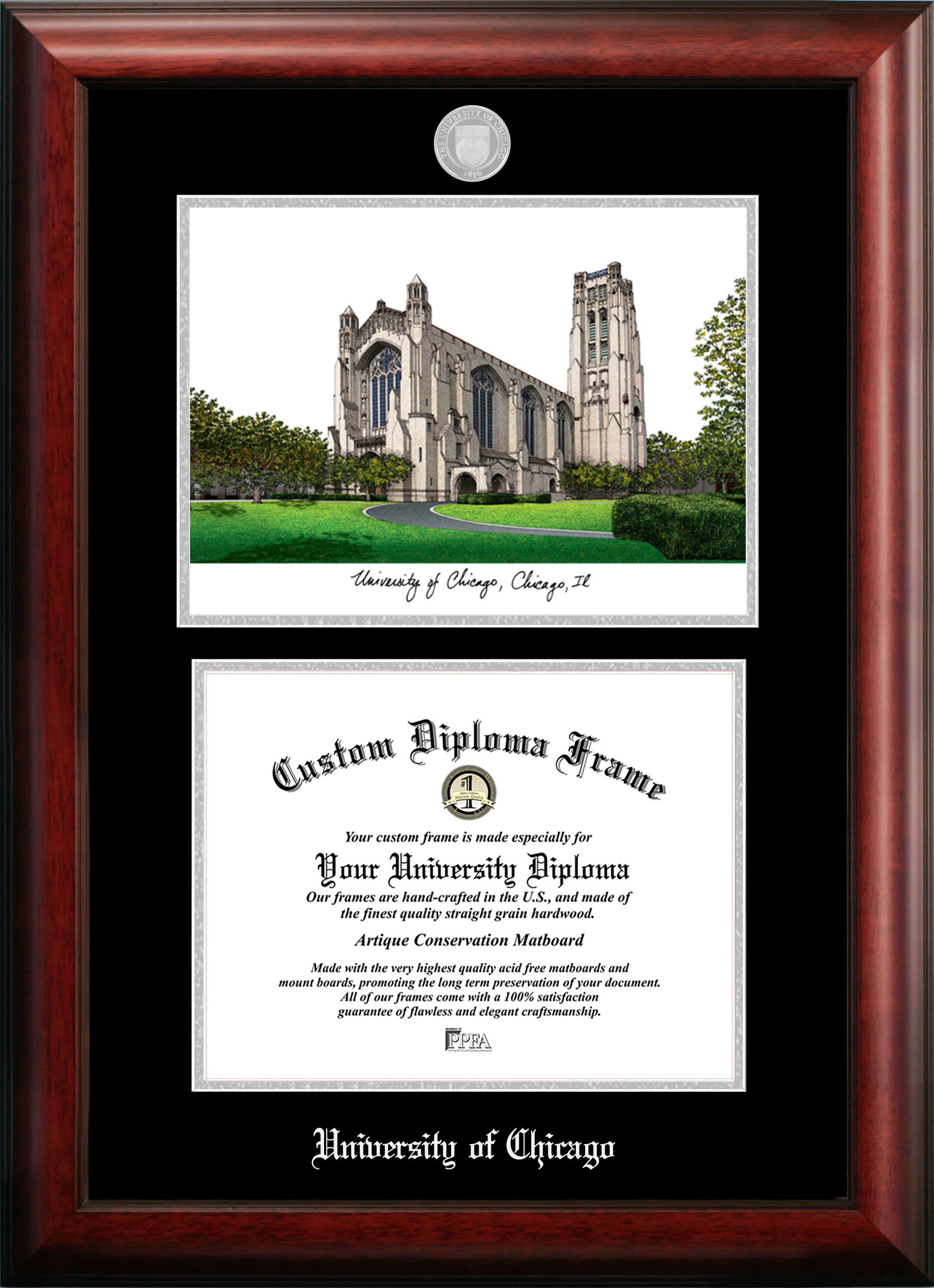 Campus Images University of Chicago Picture Frame | Wayfair