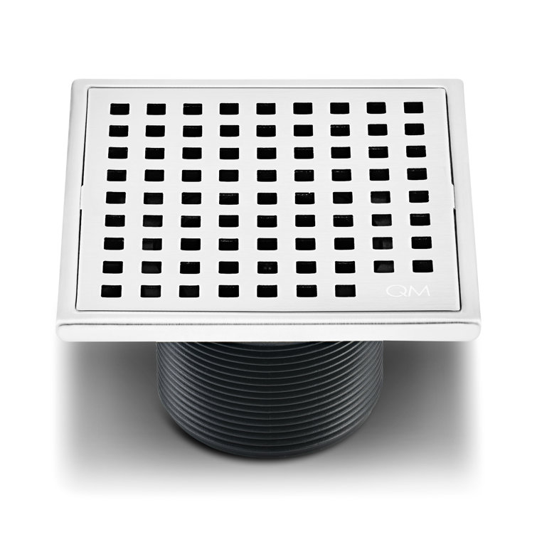 QM Drain Mira Square Center Shower Drain by QM Drain & Reviews | Wayfair