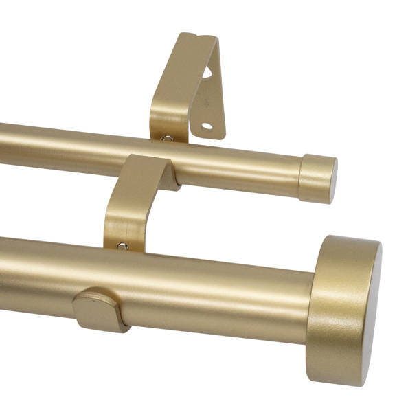 Mercer41 Gwinnett Adjustable Double Curtain Rod & Reviews | Wayfair