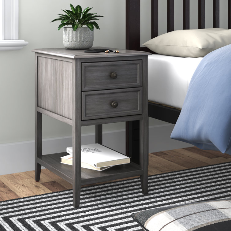 Lark Manor Altie 2 - Drawer End Table & Reviews | Wayfair