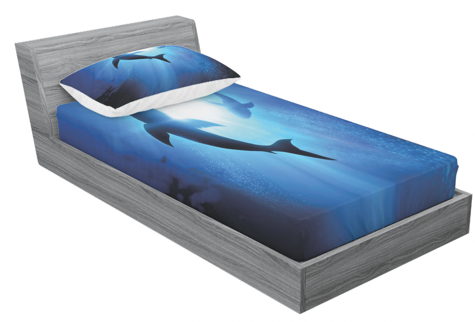 Ambesonne Shark Sheet Set | Wayfair