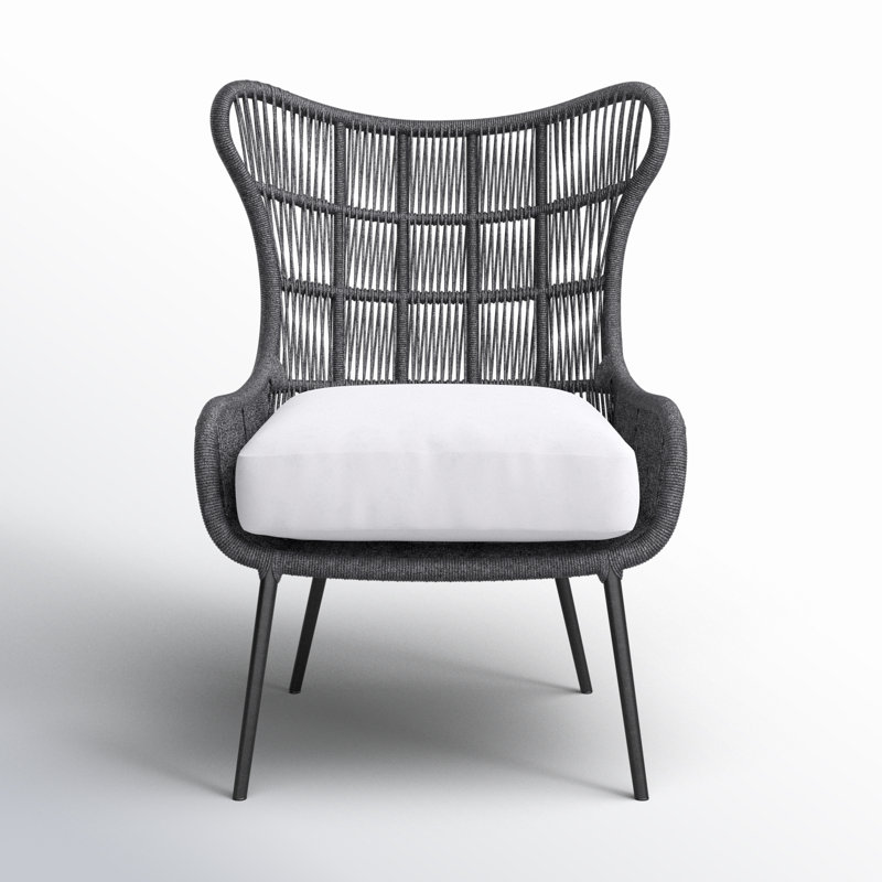 Joss & Main Ora Patio Chair with Cushions | Wayfair