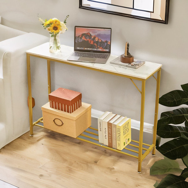 Rafaelo Mobilia 107cm Console Table | Wayfair.co.uk