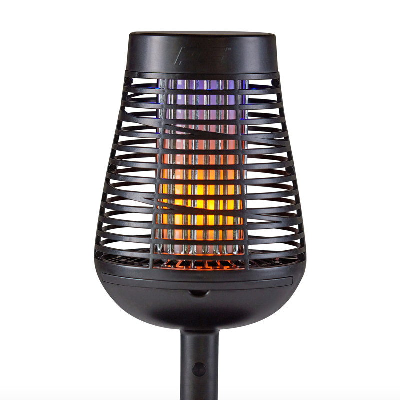 Pic Flickering Flame Solar Bug Zapper Insect Killer Torch "& Reviews ...