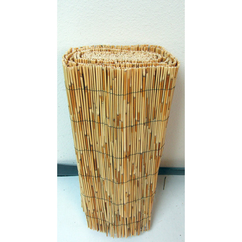 MGP Natural Reed Rolled Fence Panel & Reviews | Wayfair