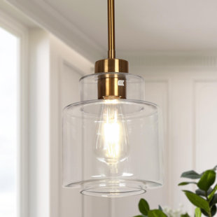 1 Light SinglePendant Lighting You'll Love | Wayfair