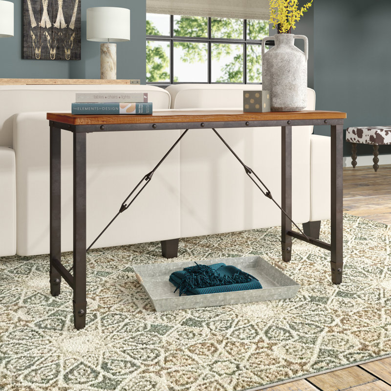 Steelside™ Caesar 48" Console Table & Reviews | Wayfair
