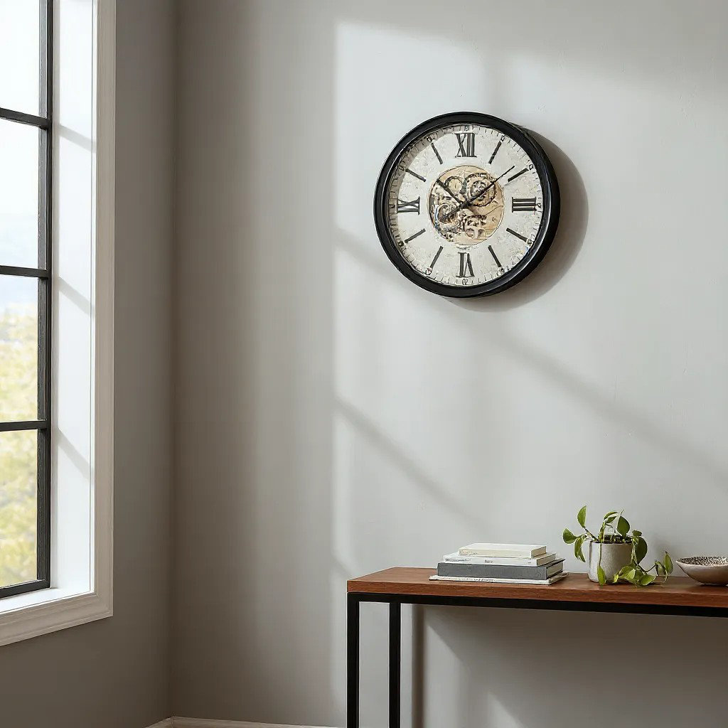 Borough Wharf Metal Gear Wall Clock | Wayfair.co.uk