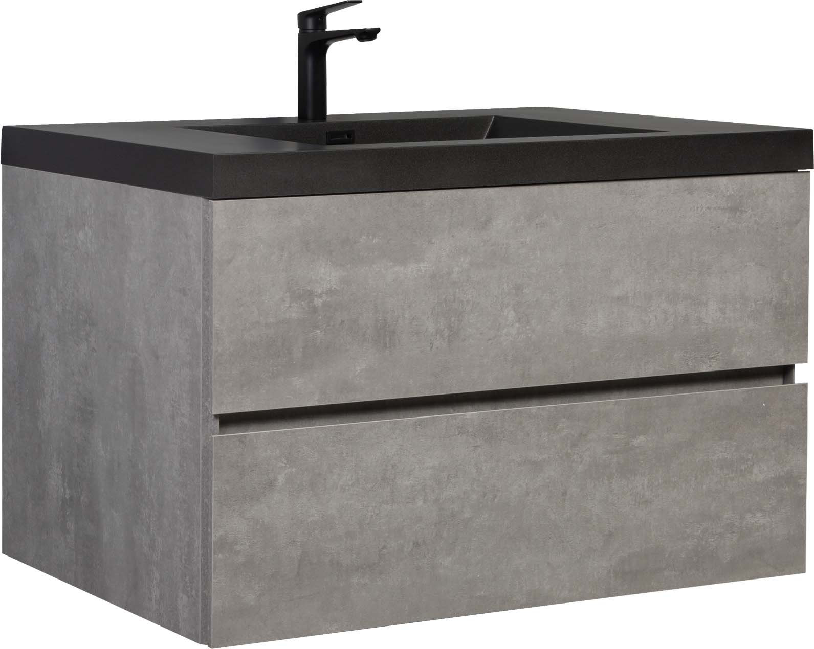 Latitude Run® 42" Floating Bathroom Vanity with Sink, Modern Wall ...