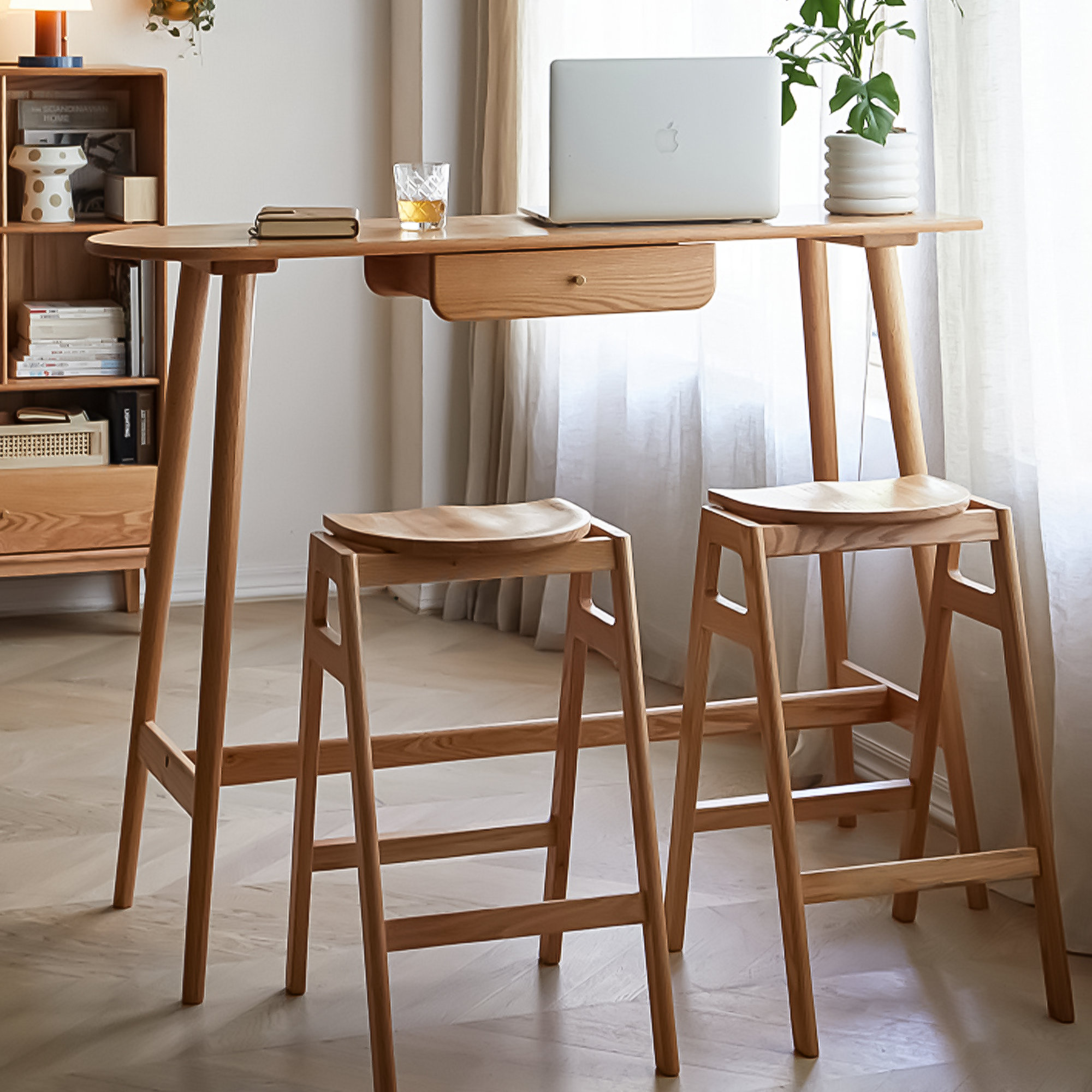 Corrigan Studio® 47.24"Bar Table and Chairs Set | Wayfair