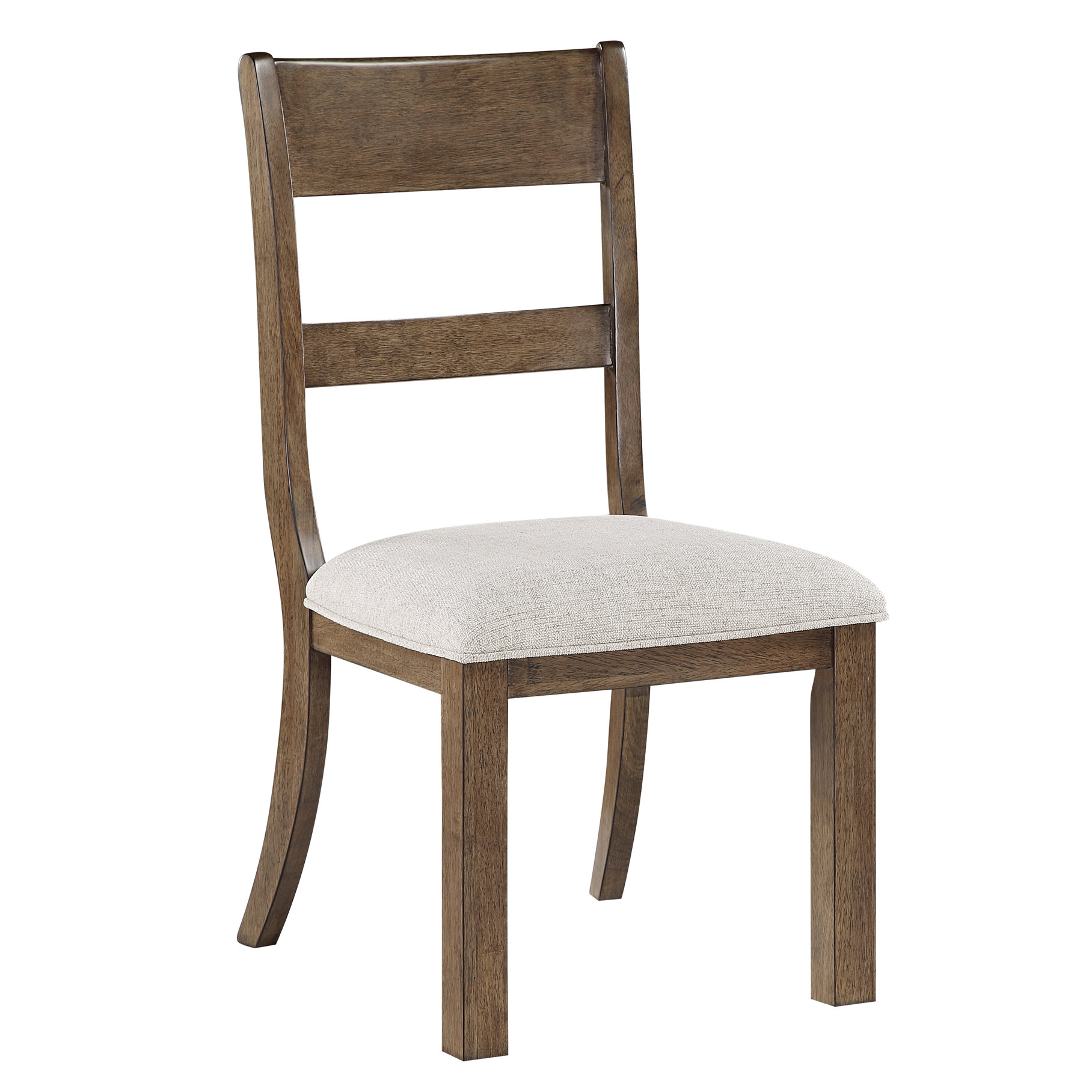 Hokku Designs Brown Side Chairs 2Pc , Contemporary Style, Upholstered ...