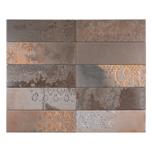 Supreme Tile Tempo 3" x 8" Porcelain Subway Wall & Floor Tile & Reviews ...