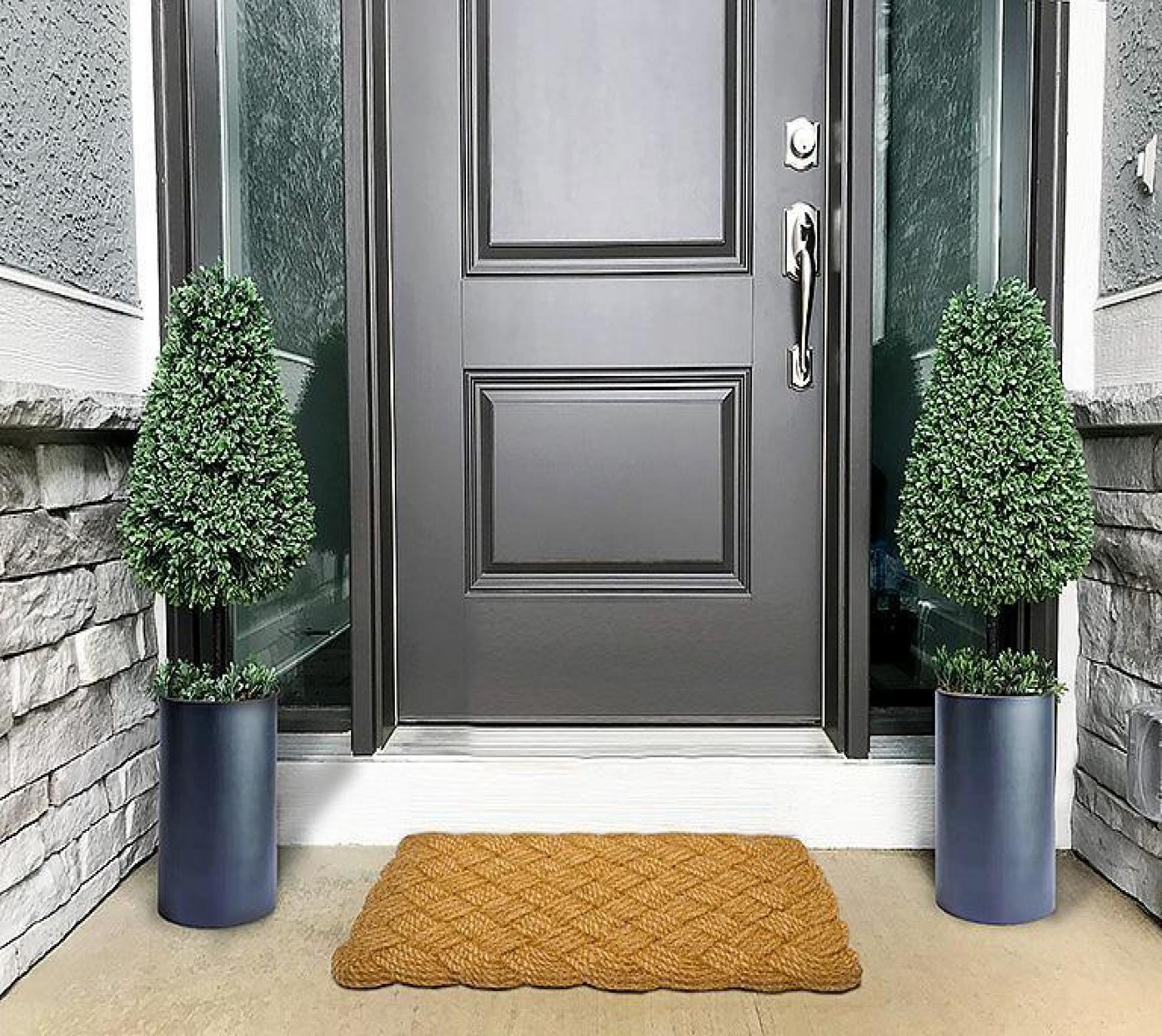 One Allium Way® Woven Rope Doormat | Wayfair