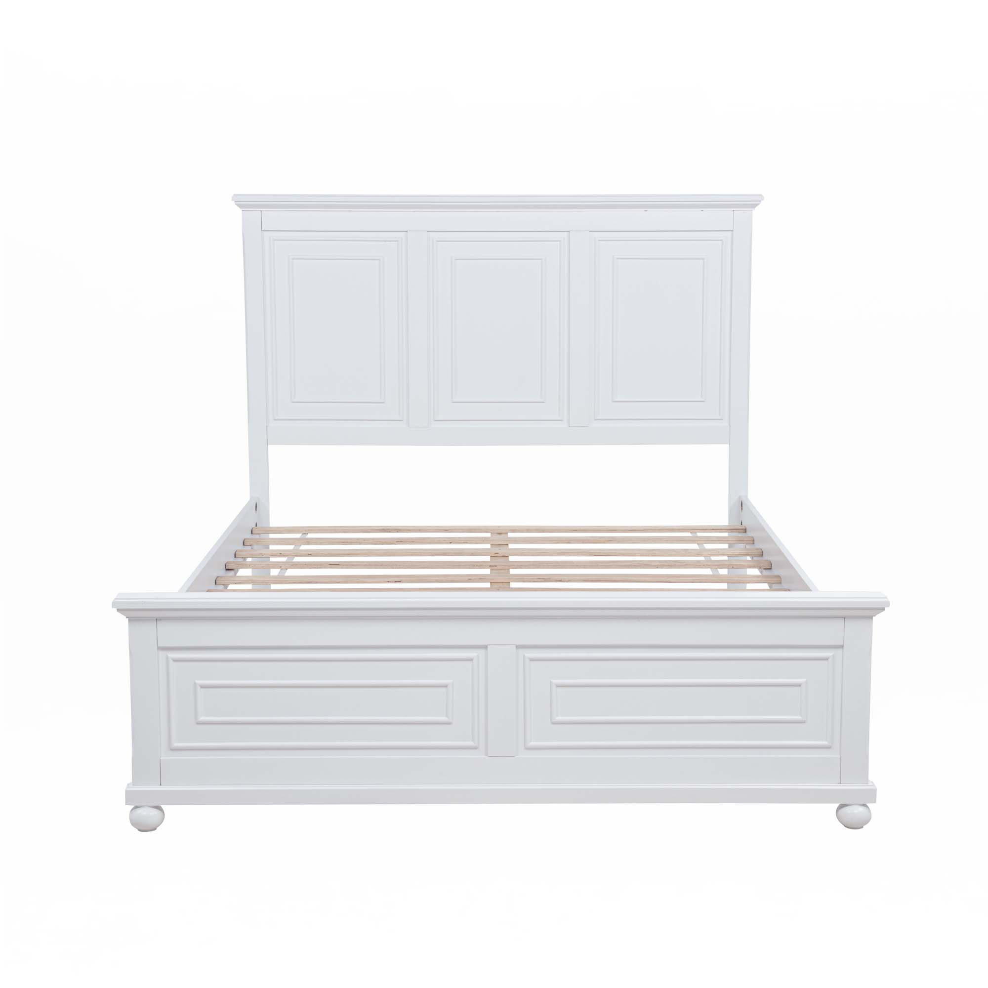 Ophelia & Co. Traditional Style Bed with Headboard and Footboard ...