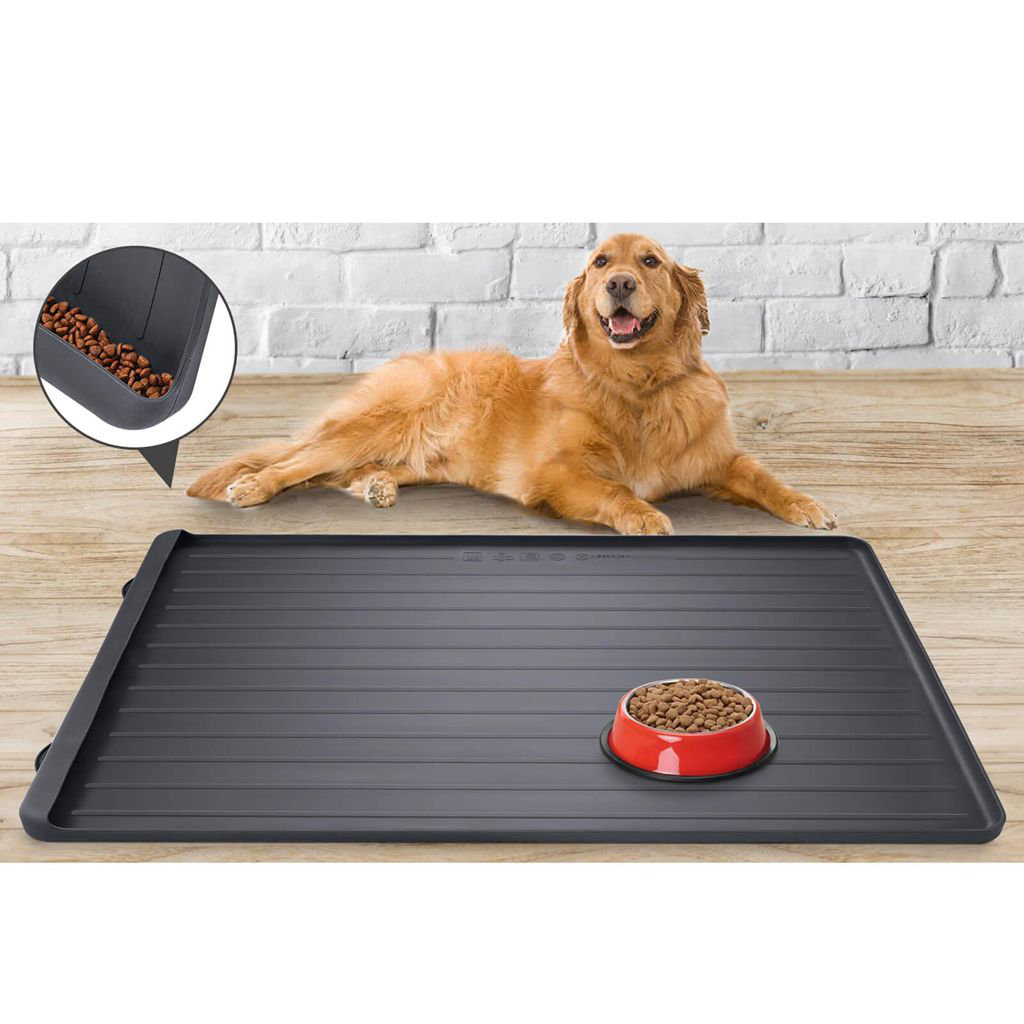 Archie & Oscar™ Dog Mat For Food And Water - 39.4" X 27" Large Pet ...