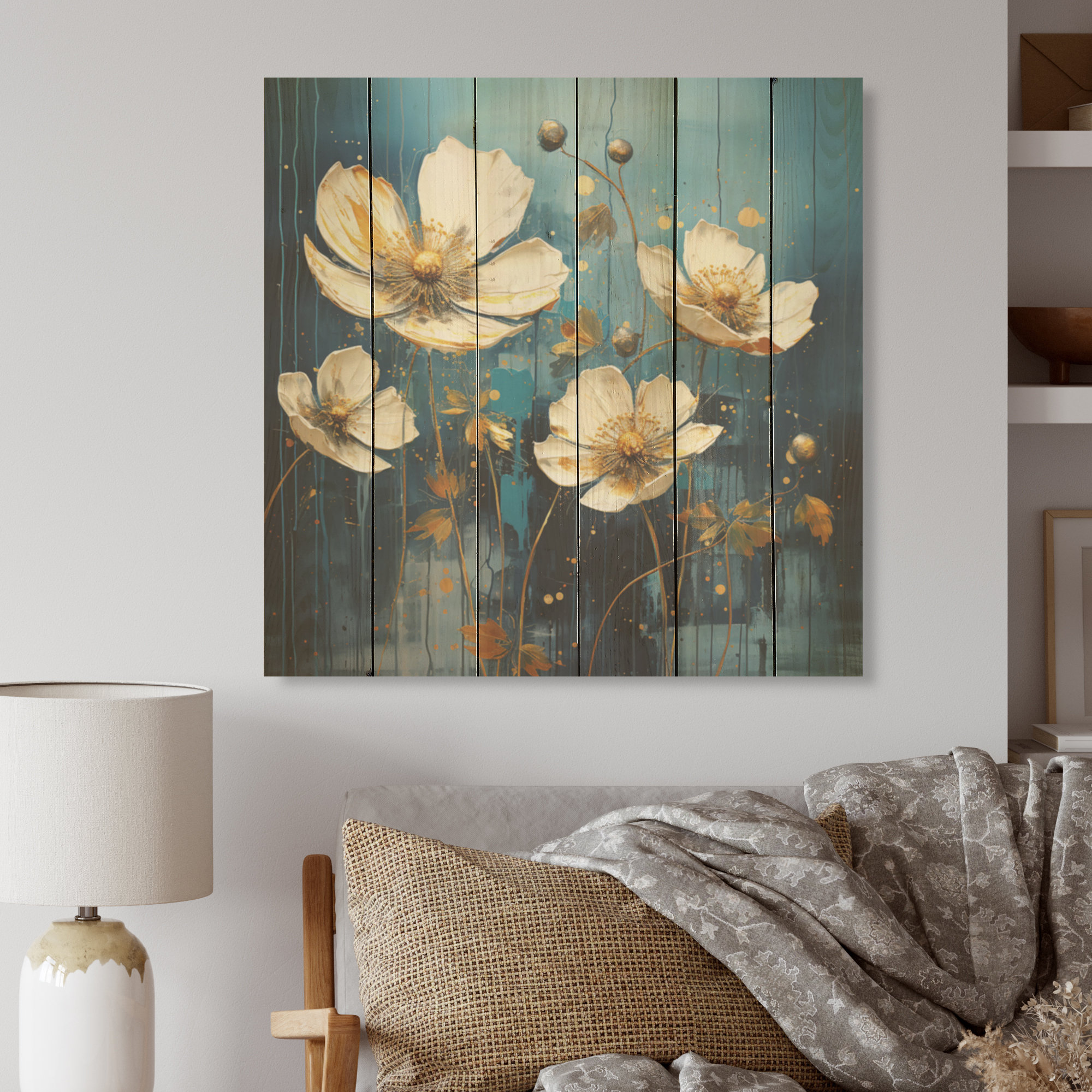 Winston Porter Buttercups Are Depicted Against A Backdrop - Buttercups ...