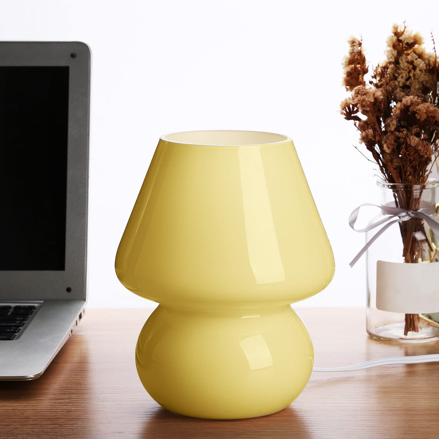 Ivy Bronx Alumbaugh Glass Table Lamp | Wayfair