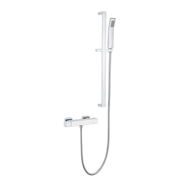 K-Vit Pure Kartell Thermostatic Shower with Dual Shower Head | Wayfair ...