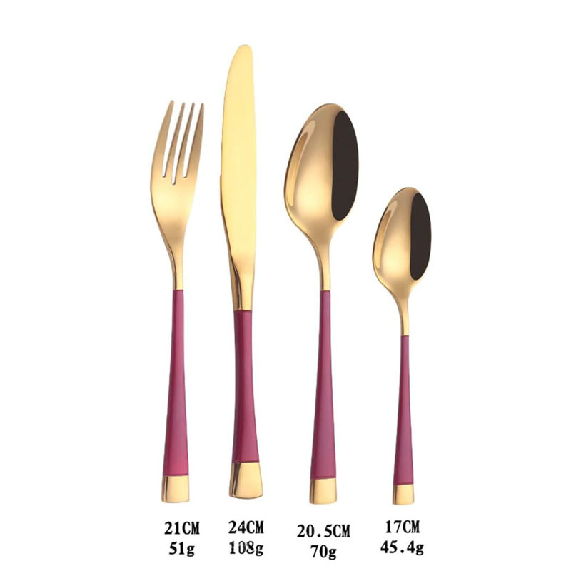 Mercer41 Ferkin Flatware Set - Service for 6 & Reviews | Wayfair