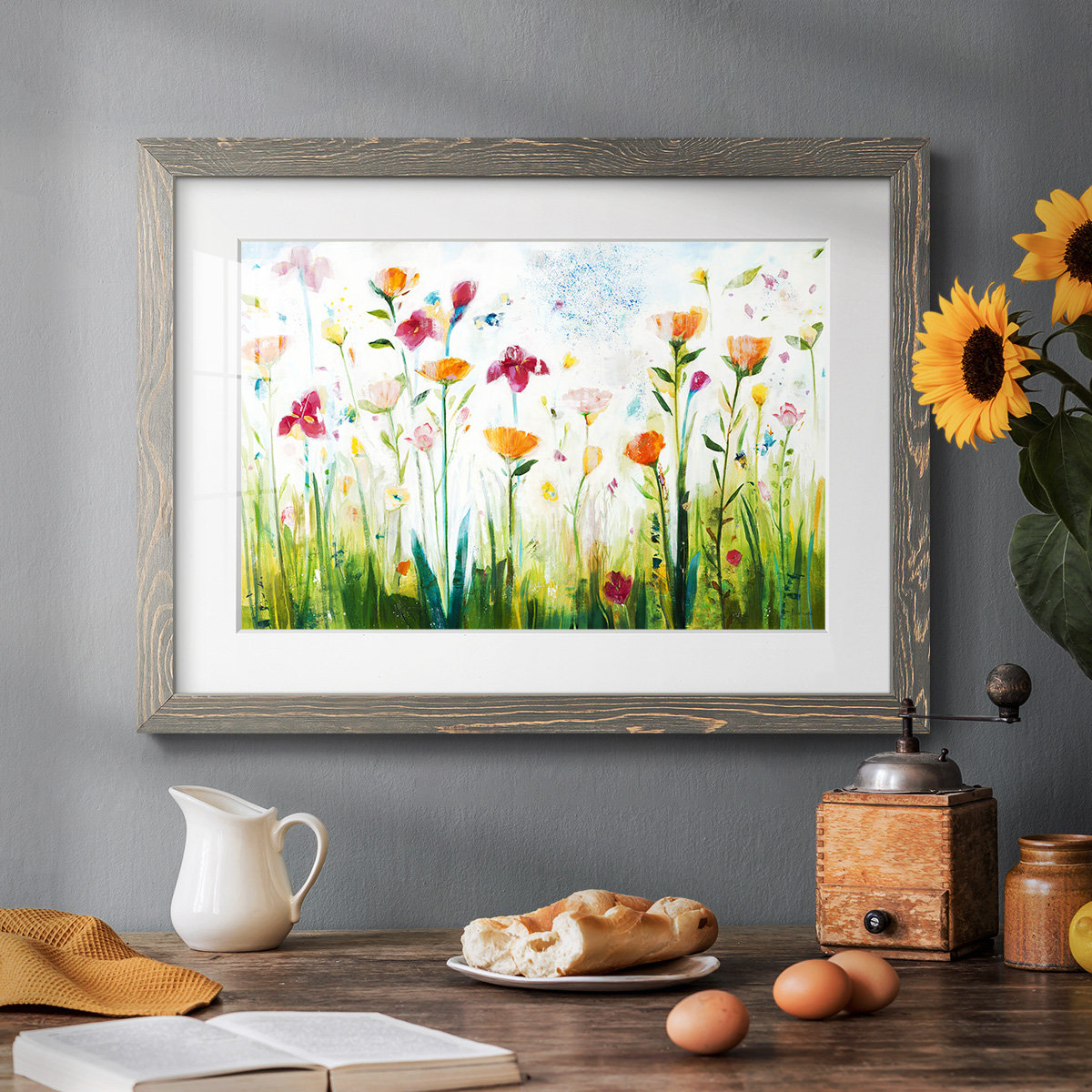 Red Barrel Studio® Looking for Sparrows II - Single Picture Frame Print ...