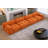 Orren Ellis Mario Bellini-Style 4-Seater Upholstered Modular Sofa ...