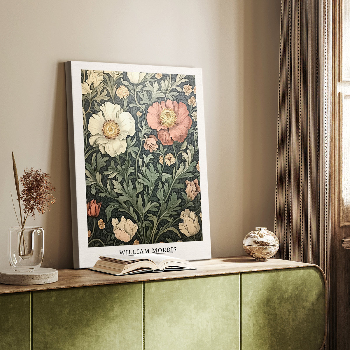 Lark Manor™ WM MORRIS Series CML -Gallery Wrapped Cavas | Wayfair