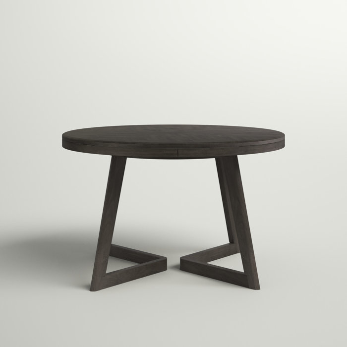 Sand & Stable Enzo Solid Wood Dining Table & Reviews | Wayfair
