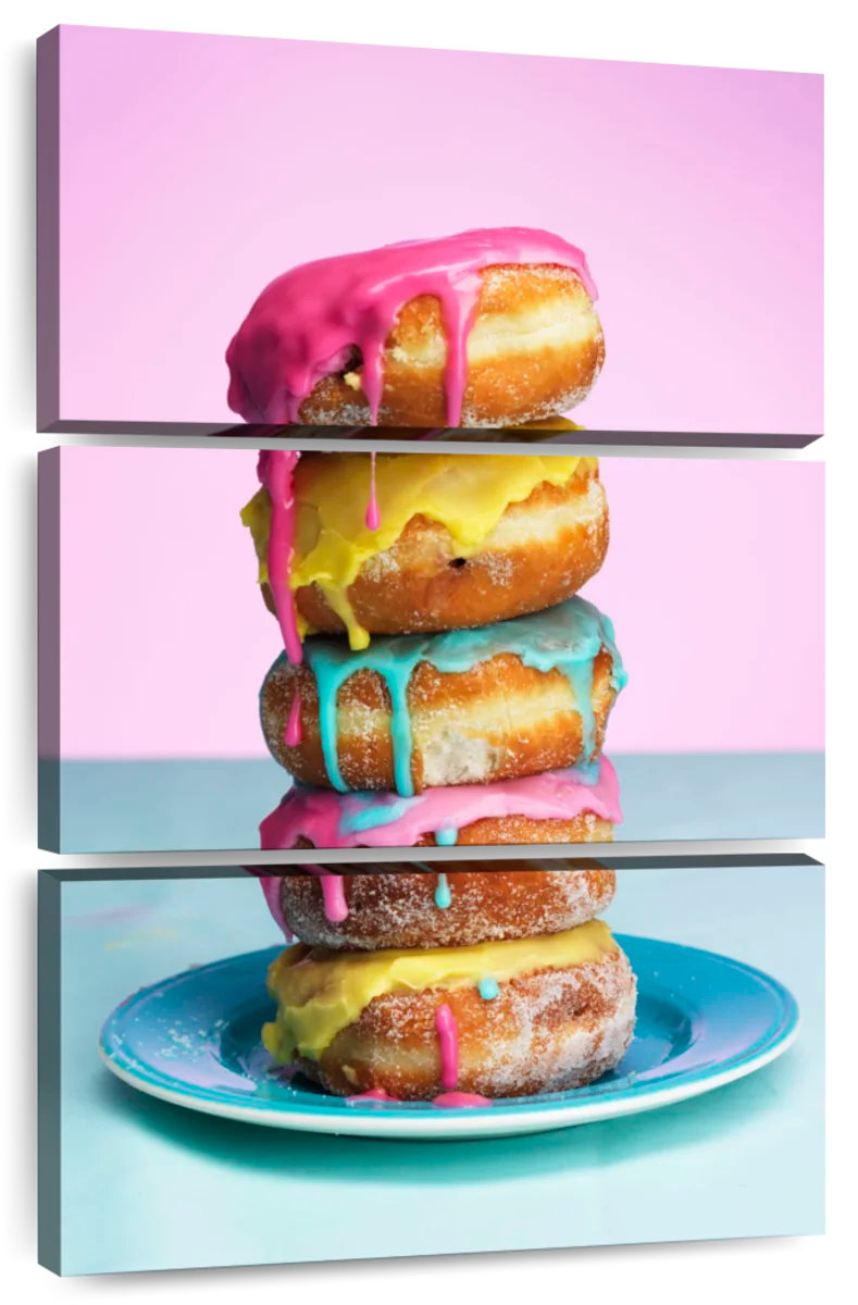 Ebern Designs Yarlin Frosted Doughnut Stack | Wayfair