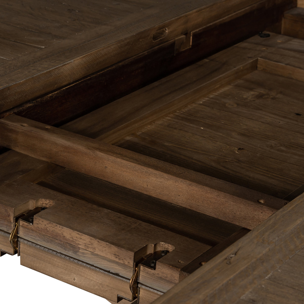 Four Hands Cyrus Counter Height Butterfly Leaf Brown Dining Table ...