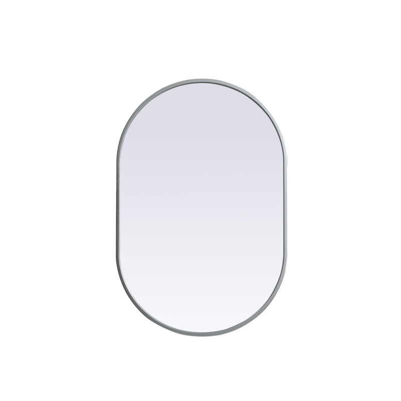 RE/FINE™ Sabine Metal Pill Wall Mirror & Reviews | Wayfair