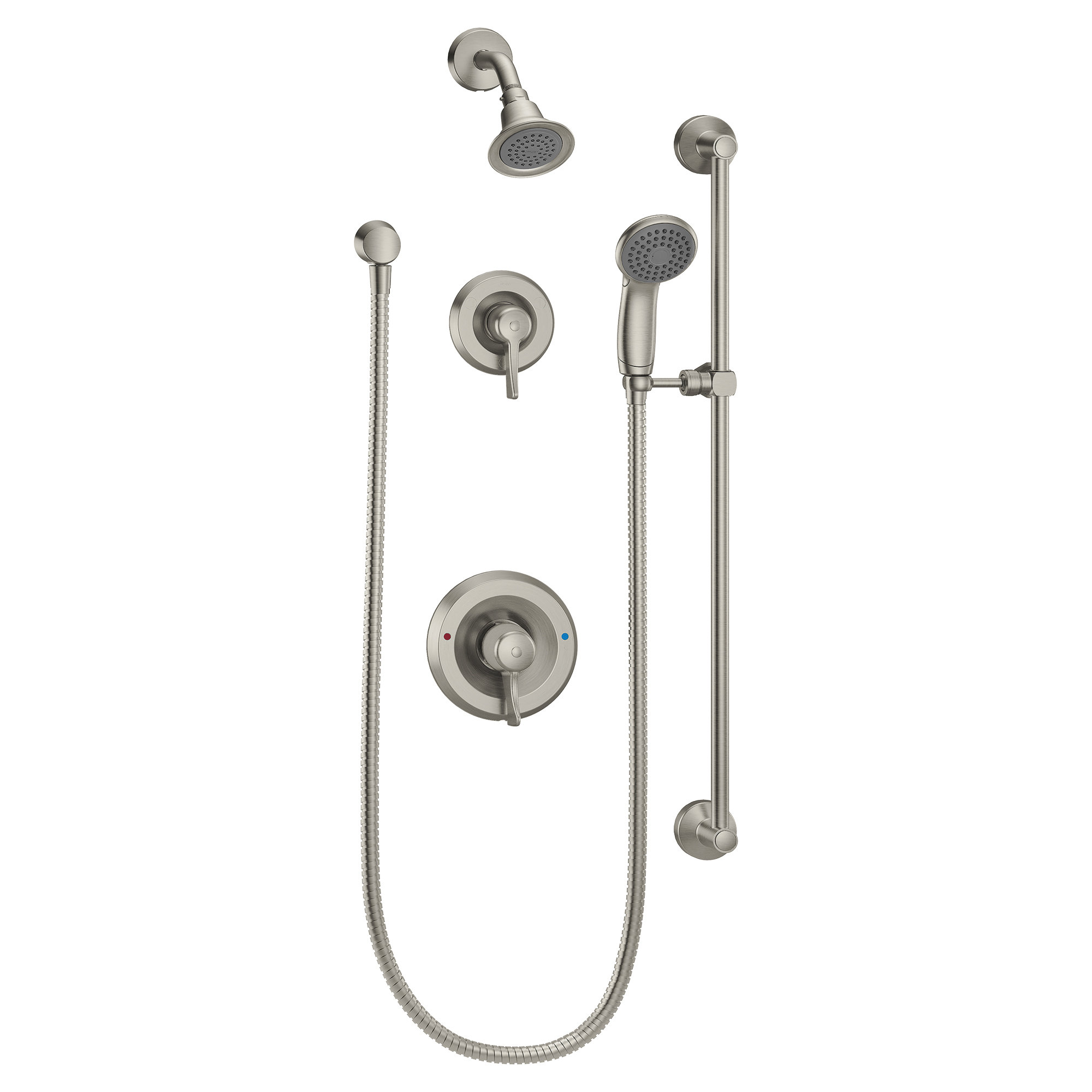 Moen M-Dura Complete Shower System with Posi-Temp & Reviews - Wayfair ...