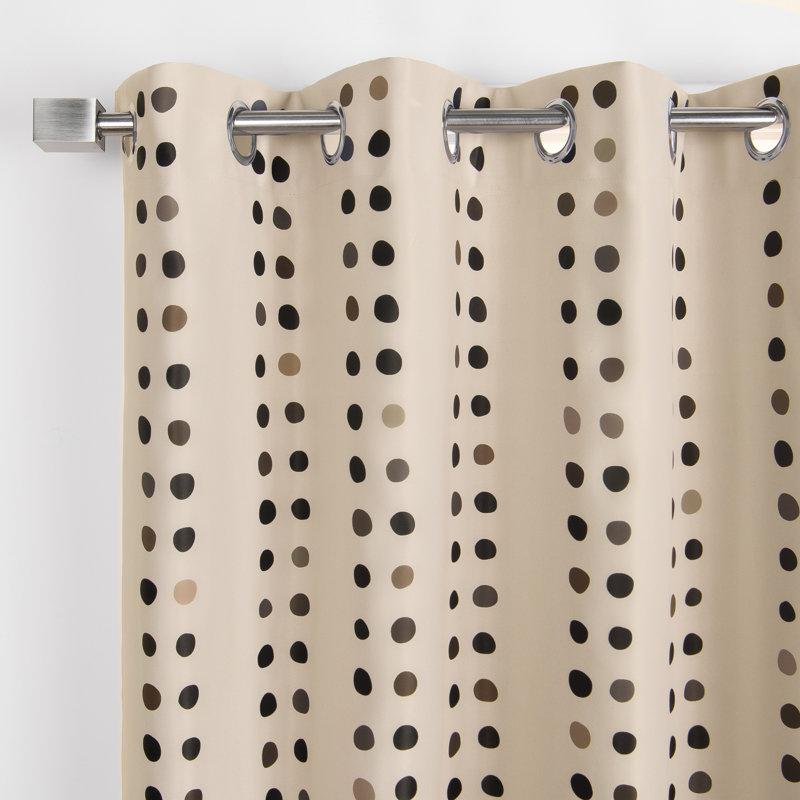 Latitude Run® Brayshaun Polyester Room Darkening Curtain Pair | Wayfair