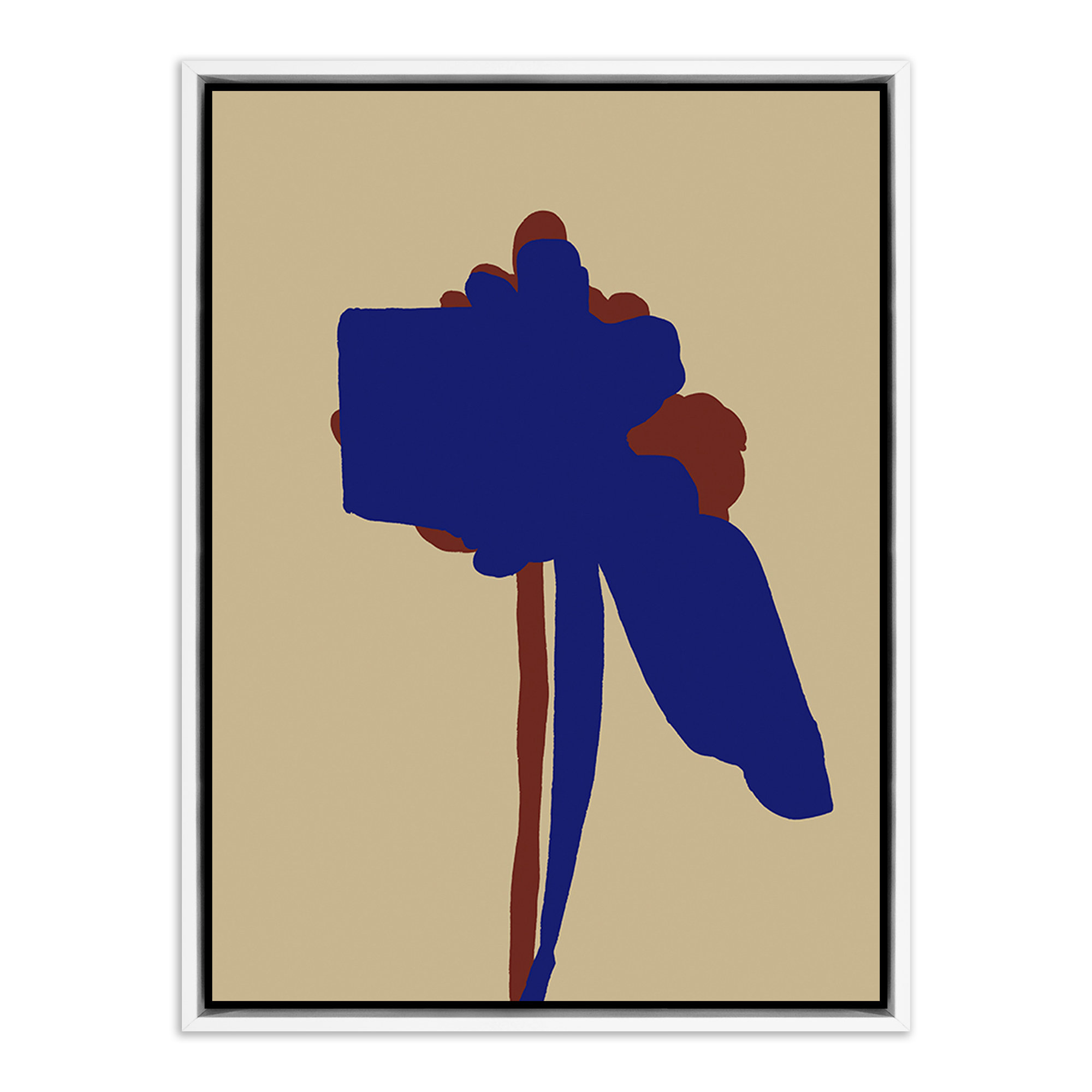 Four Hands Stems 1 by Alyson Fox - Picture Frame Painting on Canvas ...