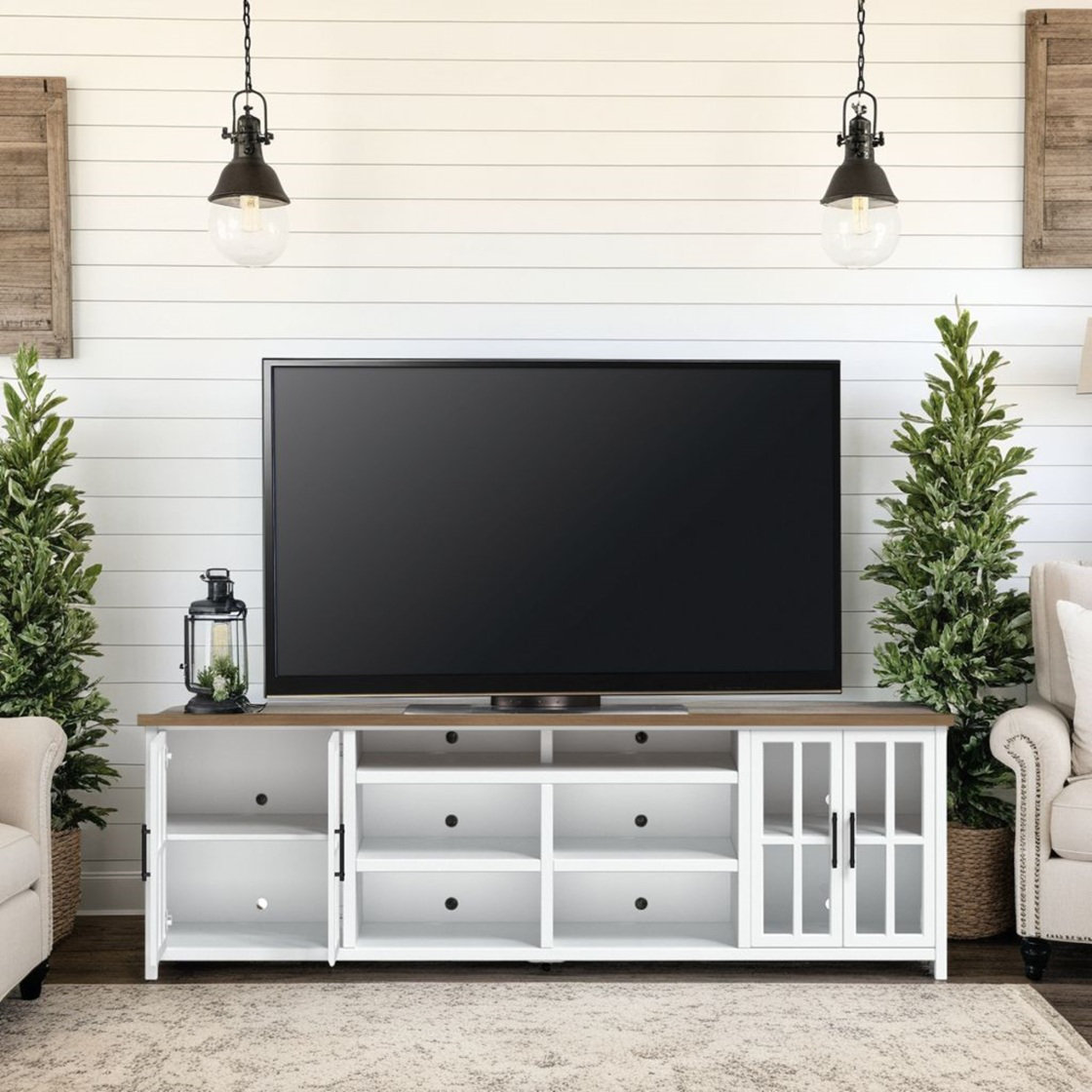 One Allium Way® 96 Inch TV Stand Console For Tvs Up To 100 Inches No ...