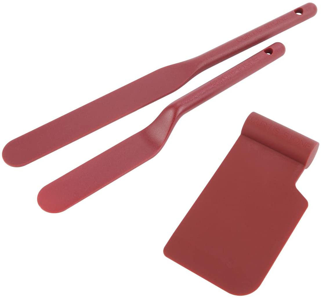 Lexi Home 3- Piece Nylon Spatulas and Bowl Scraper Set | Wayfair