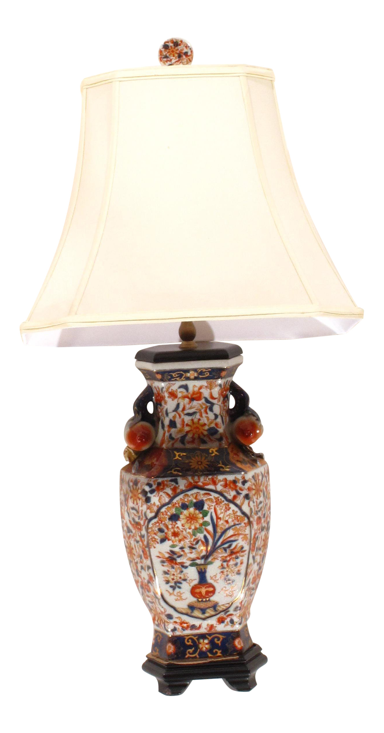 Pasargad NY Vintage Hand Painted 12" Table Lamp | Perigold