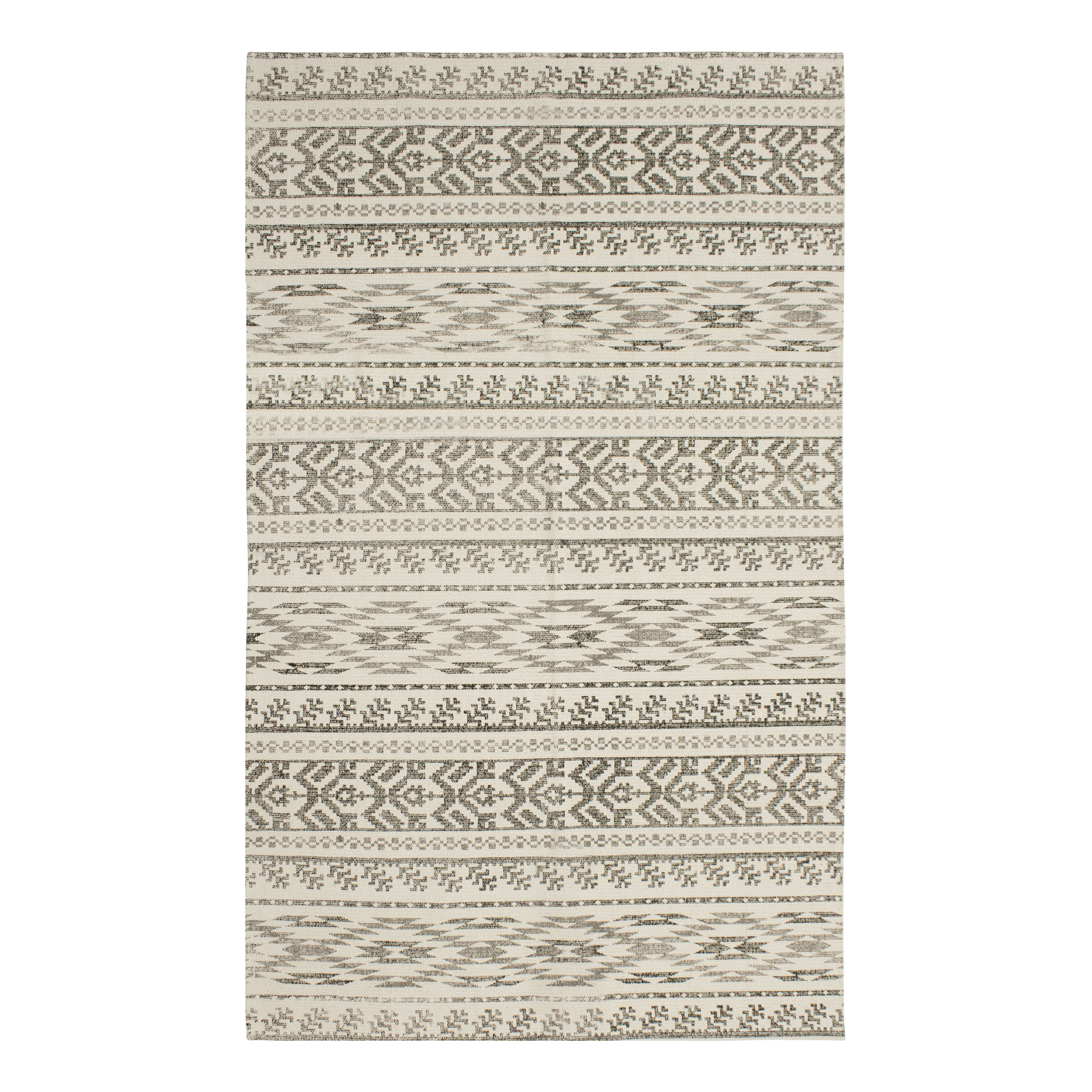 French Connection Gabi Machine Washable Stonewash Printed Cotton Rugs ...