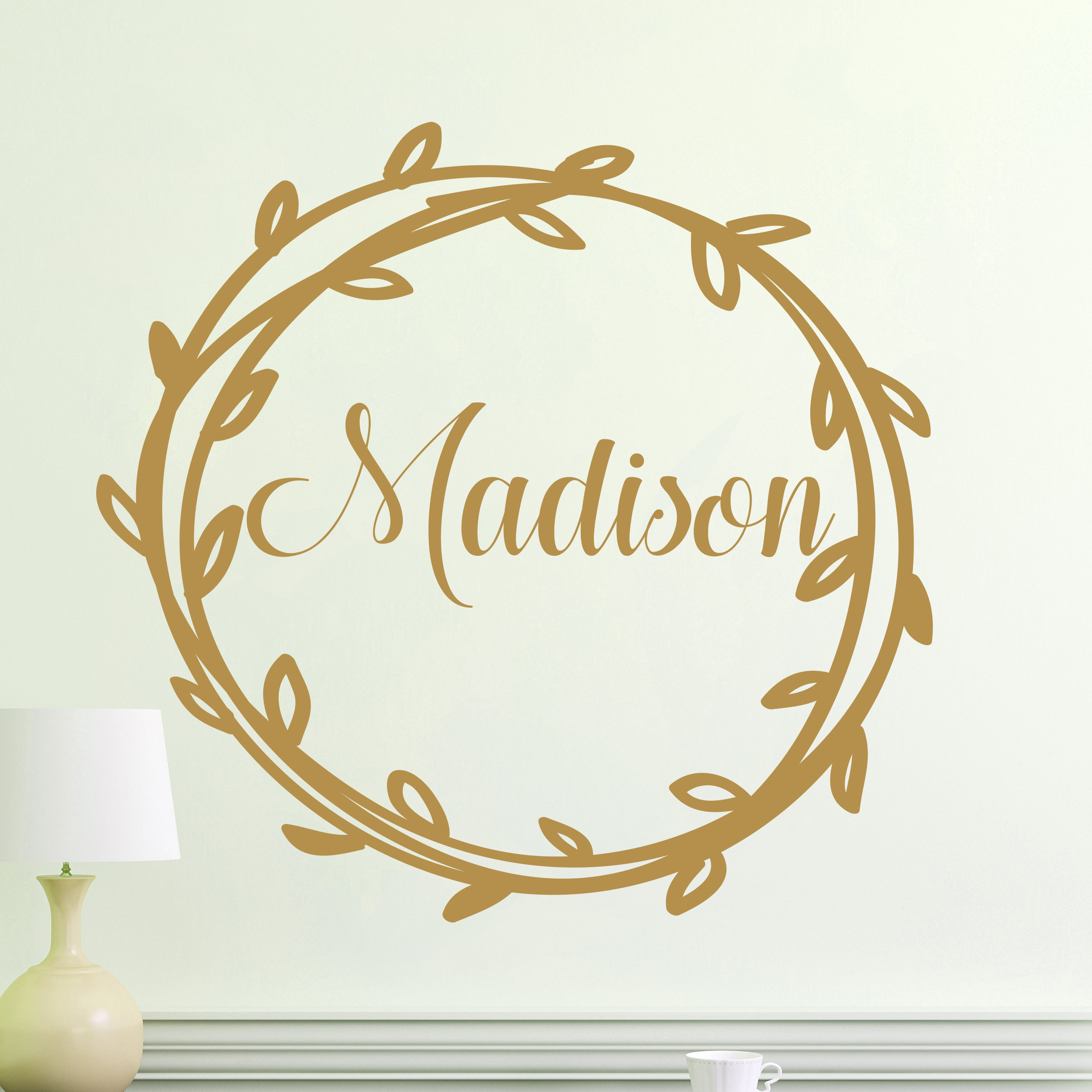 Decal House Name Rustic Nursery Wall Decal | Wayfair