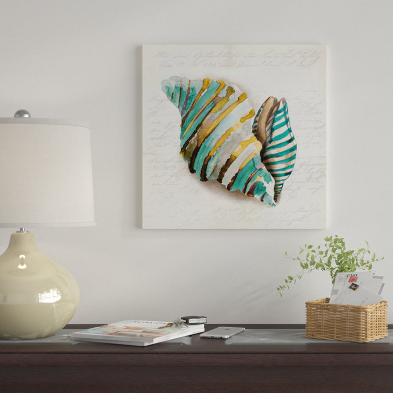 East Urban Home " Blue Coral III " by Aimee Wilson on | Wayfair