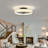 Williston Forge Modern Low Profile Ceiling Fan With Lights And Remote ...