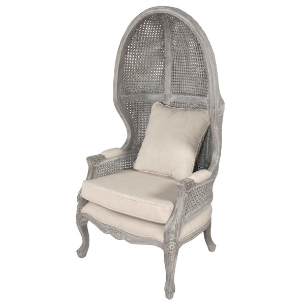 One Allium Way® Havel Linen Balloon Chair & Reviews | Wayfair