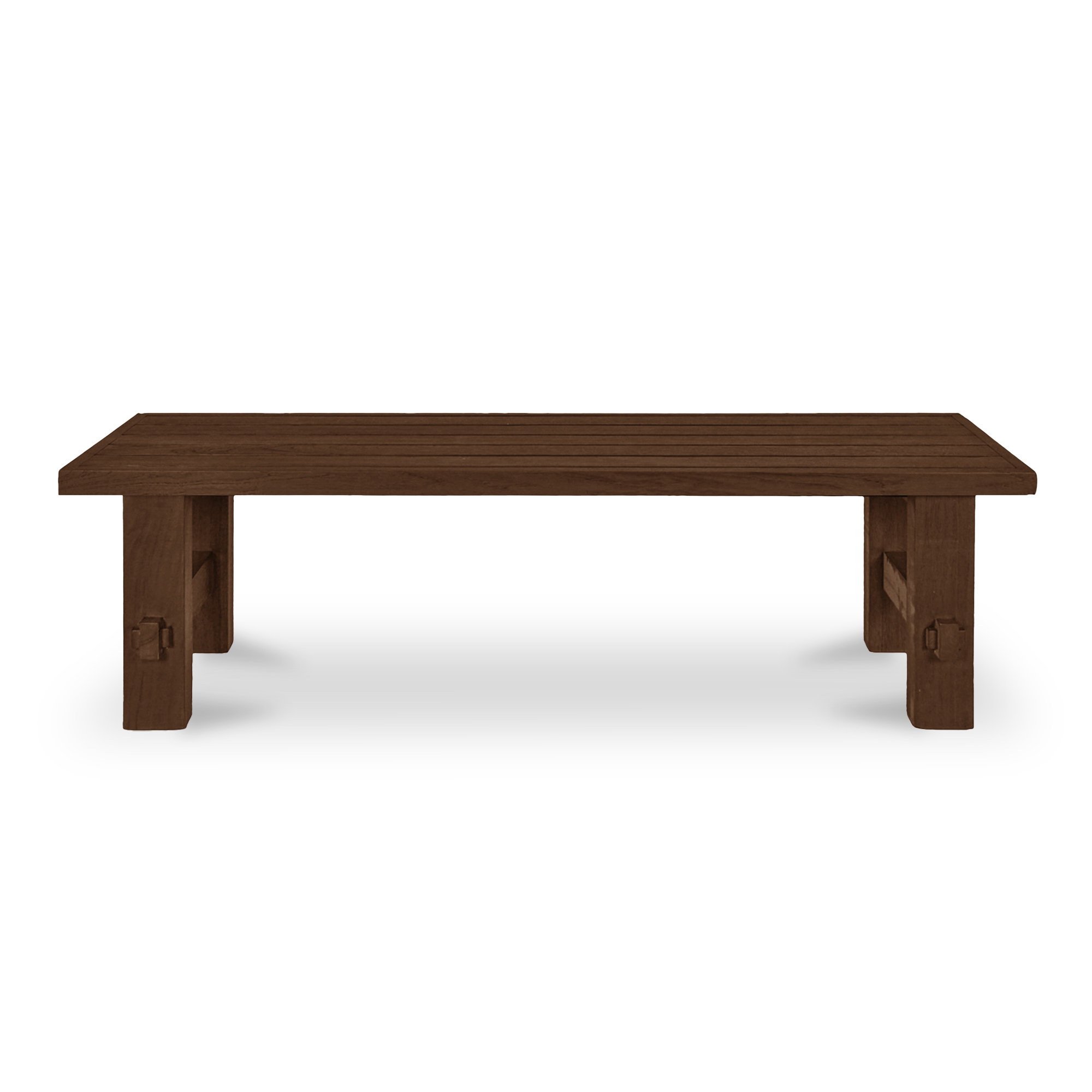 Red Barrel Studio® Peavler Teak Outdoor Bench | Wayfair