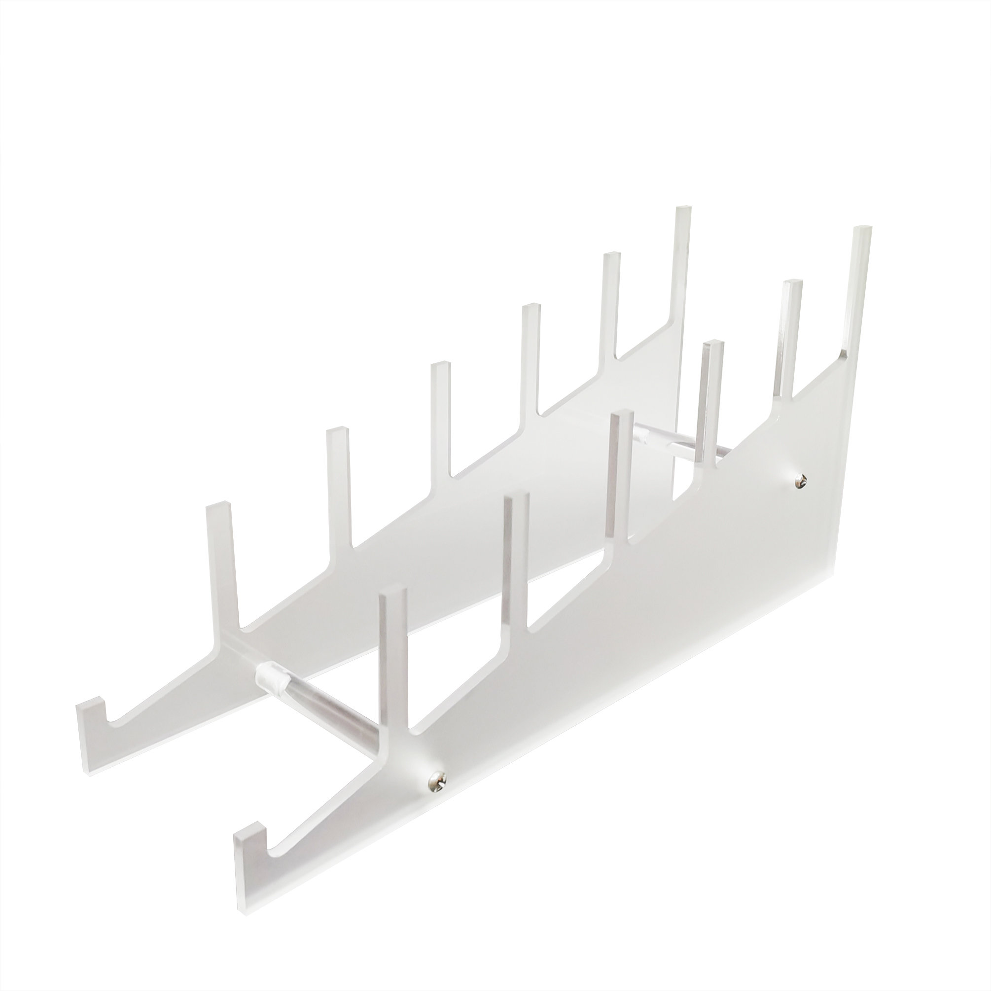 Rebrilliant Large Multiple Plate Display Rack Frost Holder | Wayfair