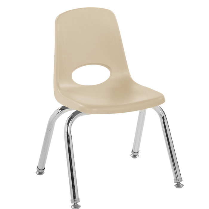 Factory Direct Partners Stacking Classroom Chair ( Set of 6 ) & Reviews ...